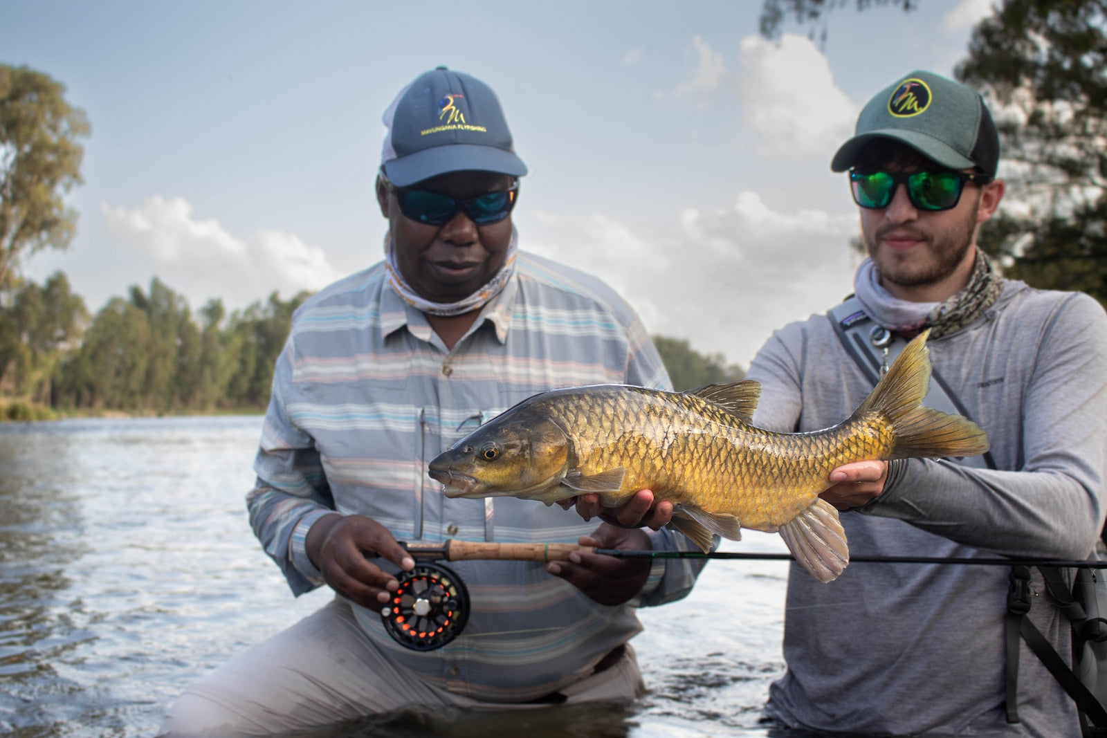 YELLOWFISH ON THE VAAL RIVER